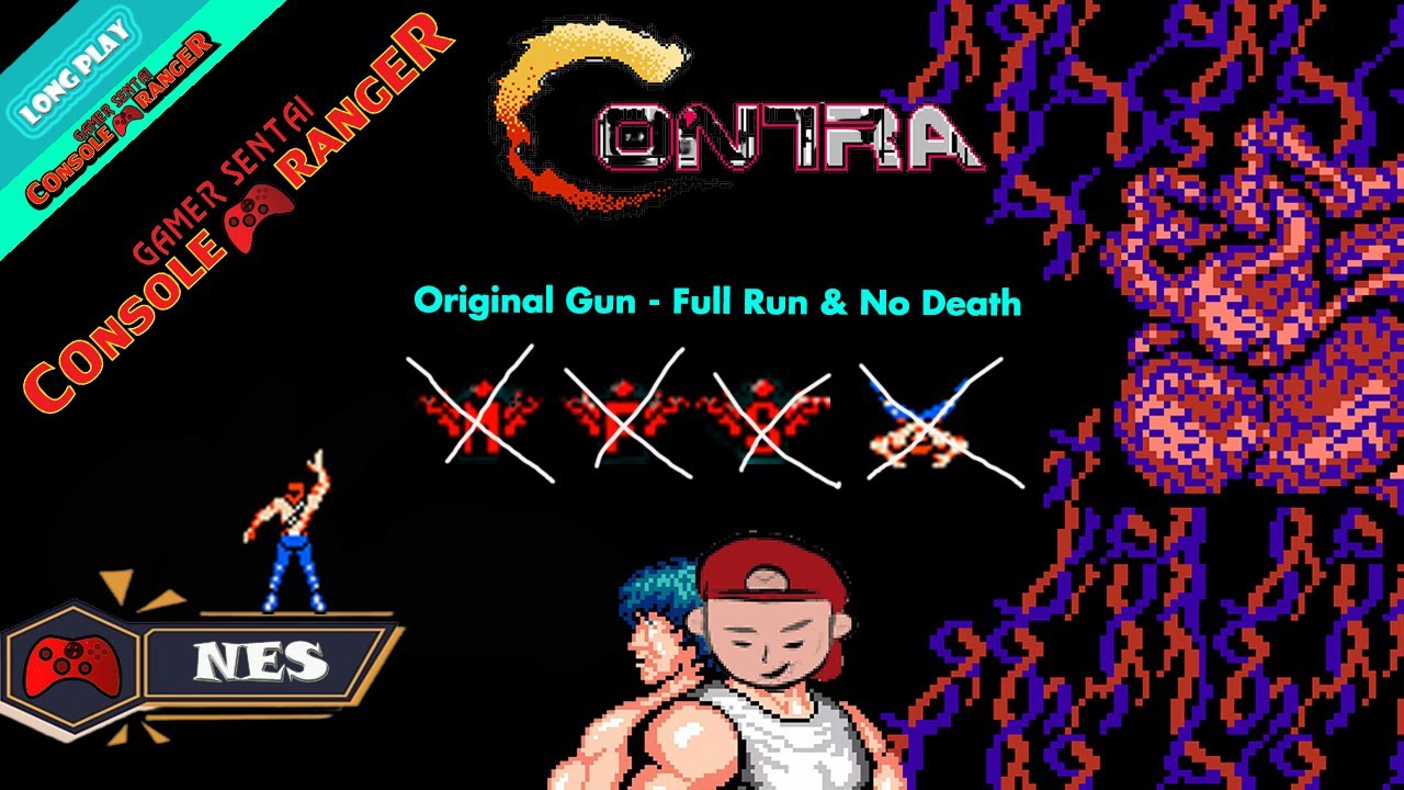 [NES Longplay] Contra - (Again?) - Original Gun - Full Run & No Death ...