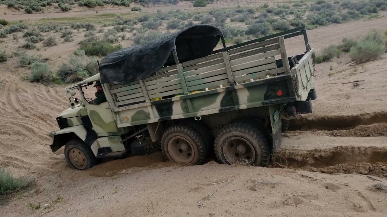 Freedom1 M35a2 goes for a ride. - YouTube