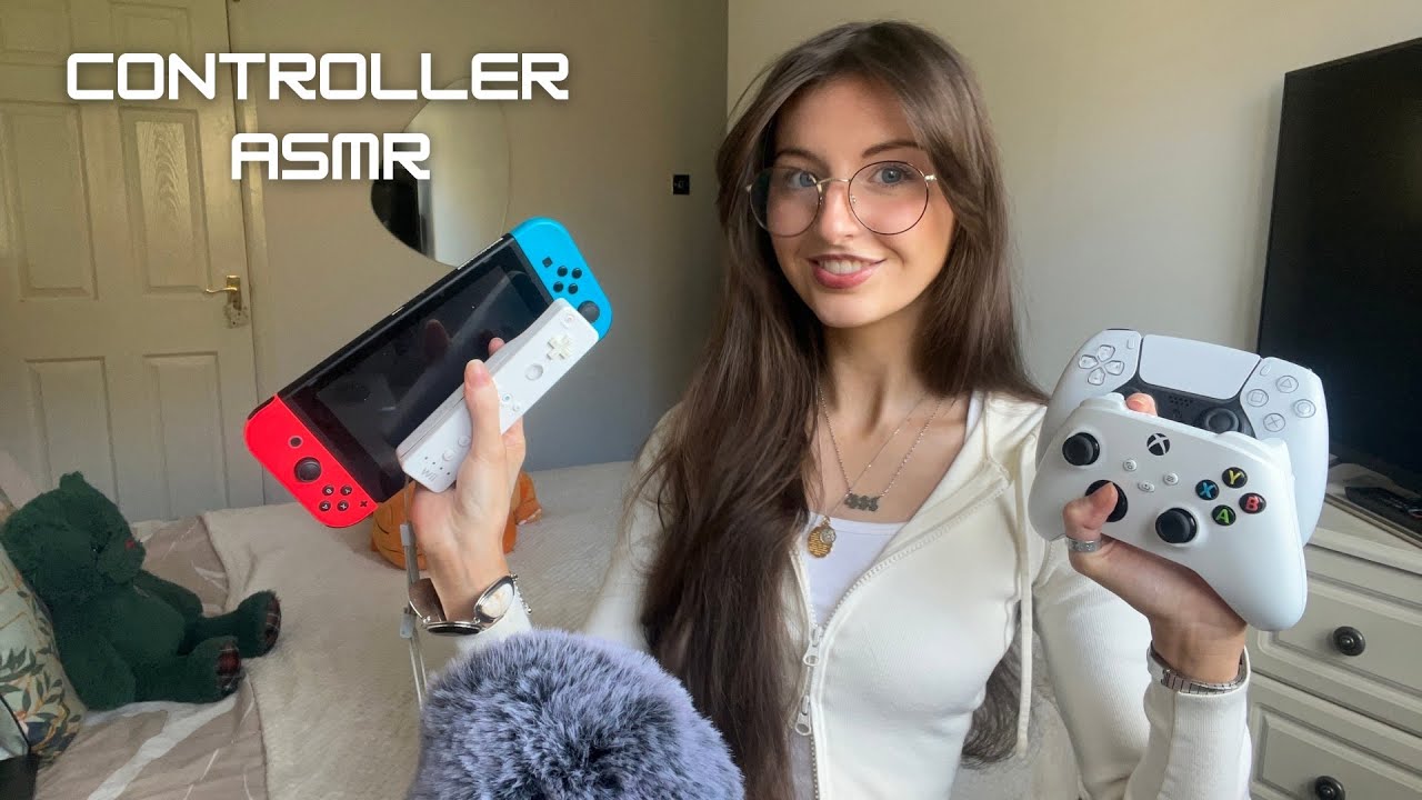 ASMR Controller triggers🎮 (PS5, Xbox, Wii, Switch) - YouTube
