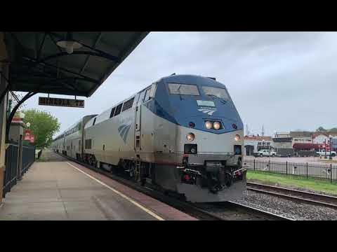 2023-03-21d Amtrak #22 Texas Eagle Eastbound - YouTube