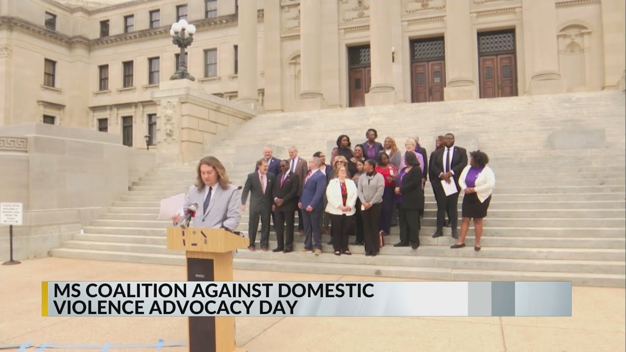 Mississippi Coalition Against Domestic Violence Advocacy Day - YouTube