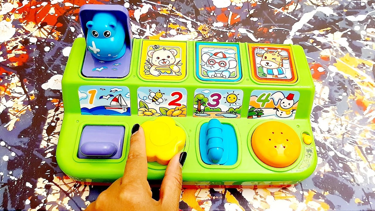 Satisfying ANIMAL POP UP #popup #animals - YouTube