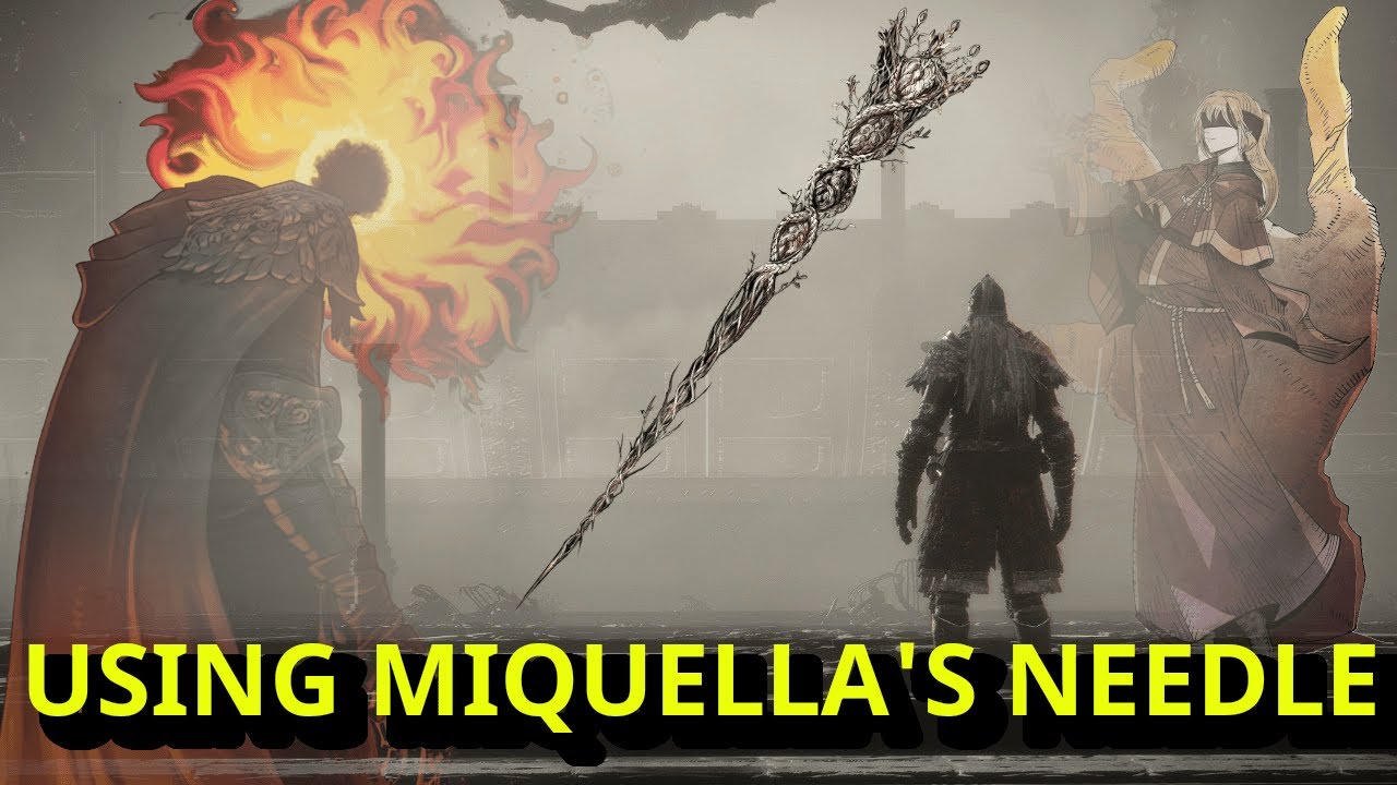 Elden Ring: Using Miquella's Needle to subdue the Flame of Frenzy - YouTube