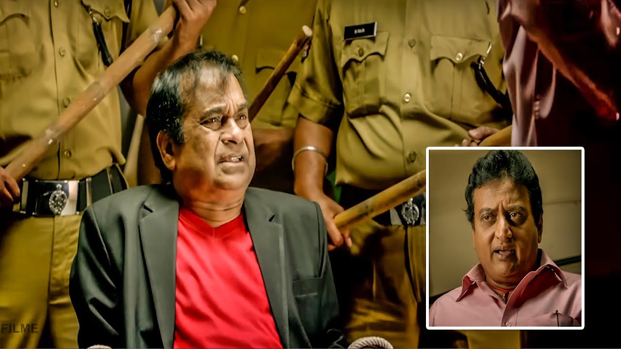 Brahmanandam Tollywood Funny Police Interrogation By Prudhvi Raj | Best ...