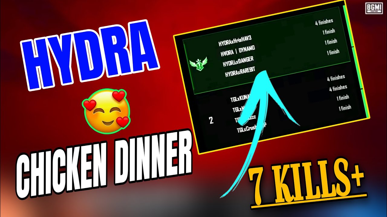 Hydra Chicken Dinner In Freedom Fece Of Turnament - YouTube