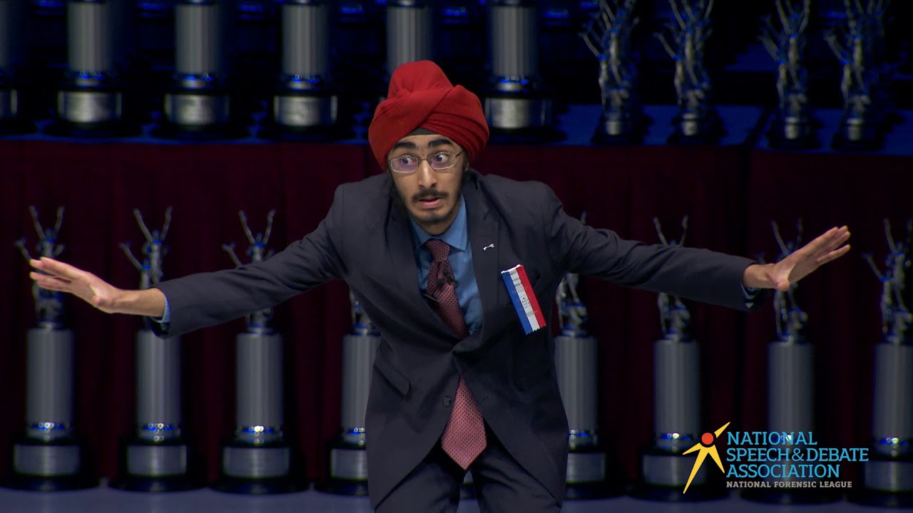 JJ Kapur "Let's Dance" - Original Oratory - Nationals 2017 - YouTube