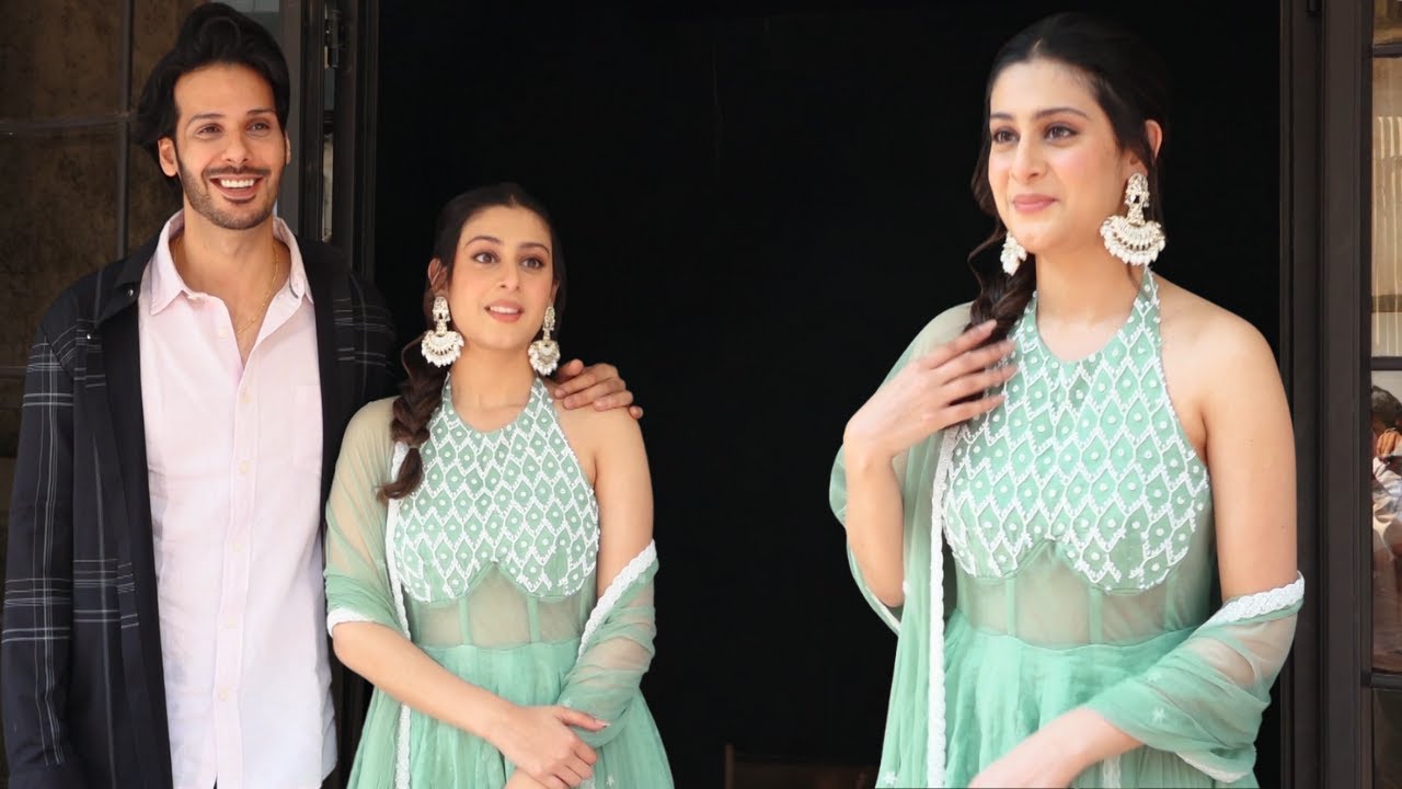 Isha Malviya And Nikhil Khurana Promote Their Show 'Lovelylolla' - YouTube
