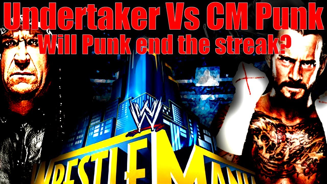 Undertaker Vs. CM Punk | WrestleMania 29 | Punk to end "The Deadman's ...