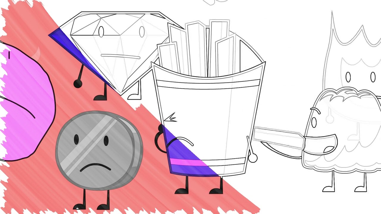 Why Are You Coloring BFDIA 3 - YouTube