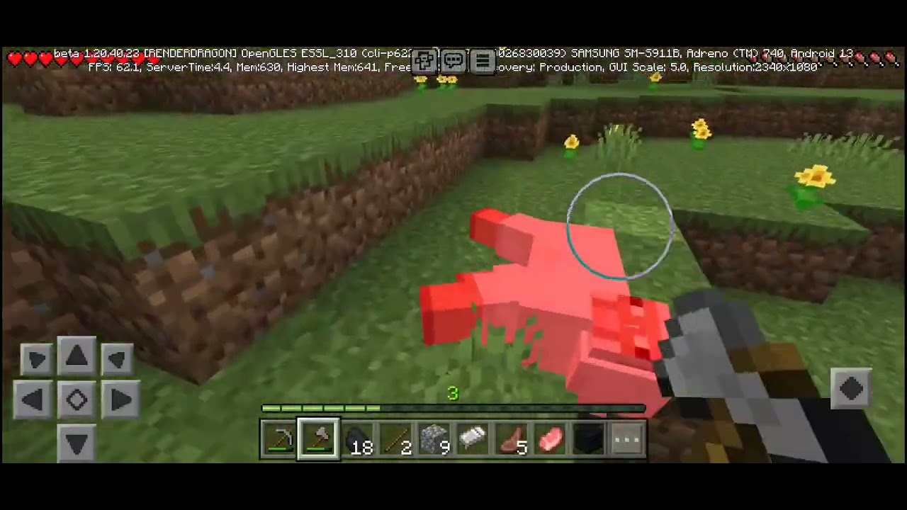 play minecraft pe first part # minecraft #steve - YouTube