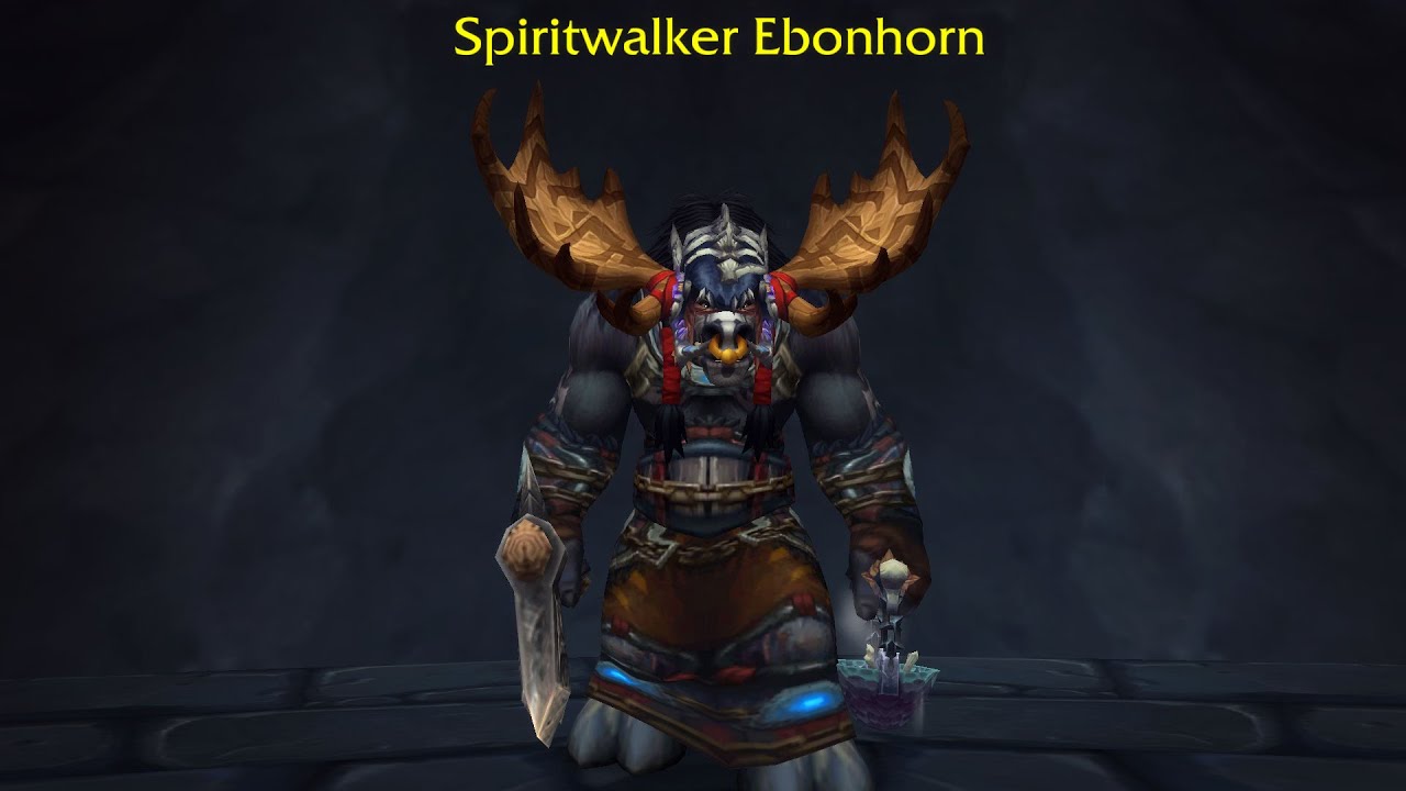 WoW Legion -30- Spiritwalker Ebonhorn Past - Path of Huln - Vision of ...