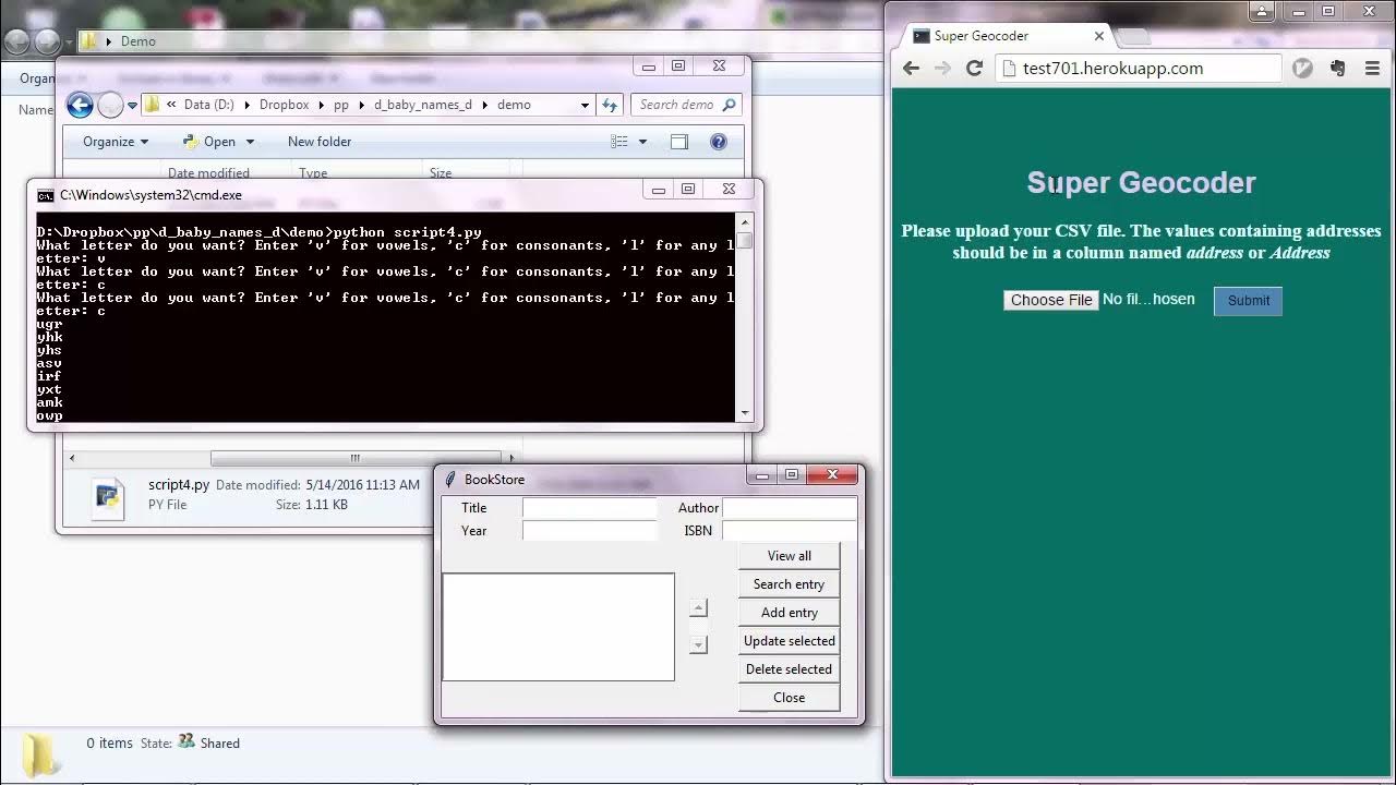 002 Three Typical Python Programs - YouTube