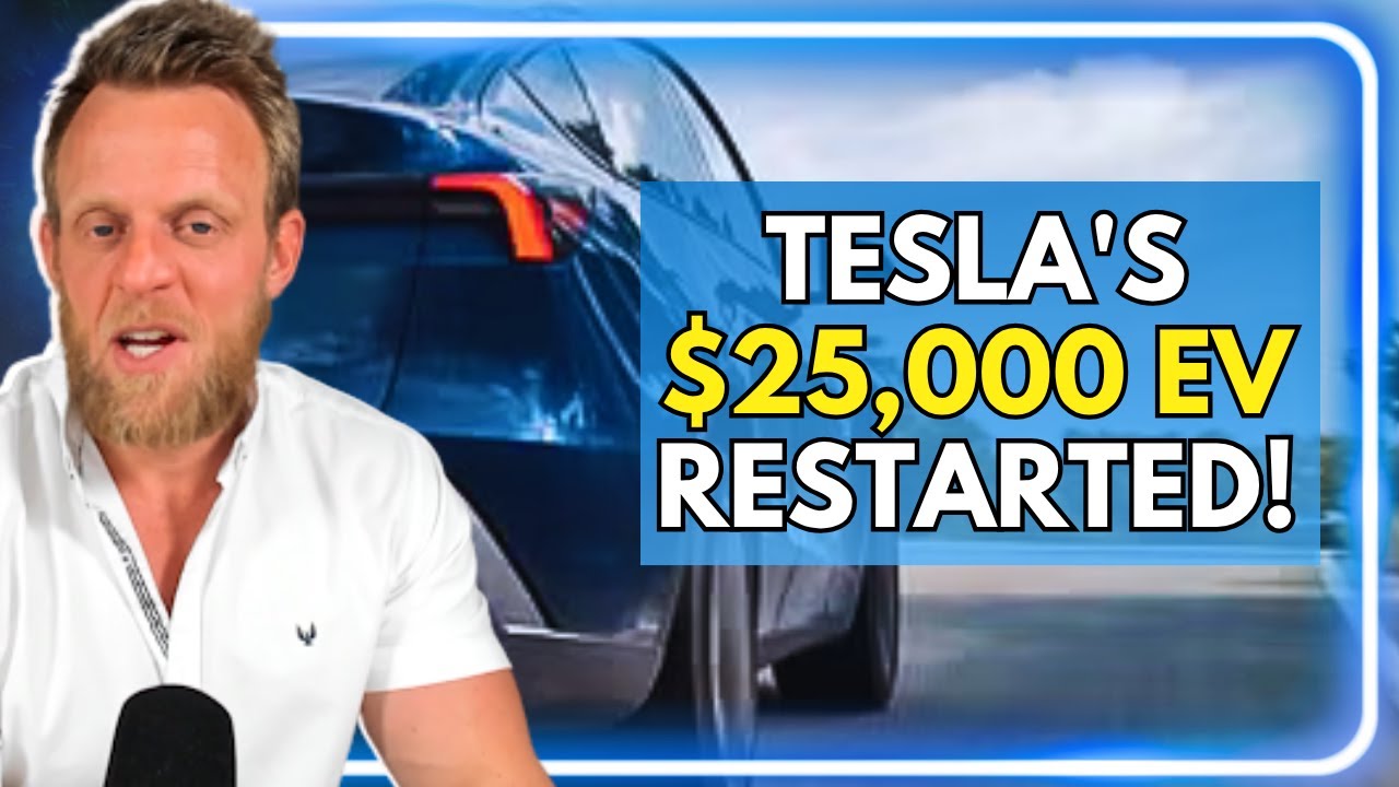 CHEAP Tesla Y and 3 Coming to China + Tesla's $25,000 EV Gets GREEN ...