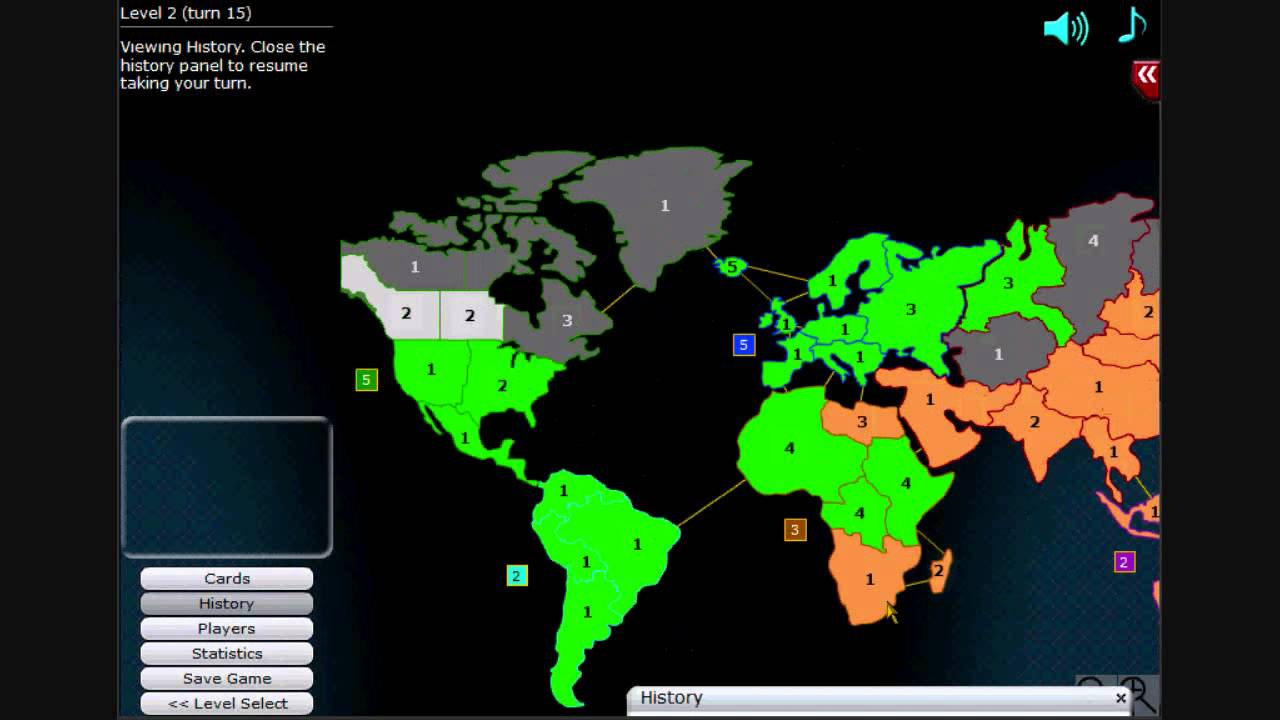 WarLight Level 2 Won in 15 rounds - YouTube