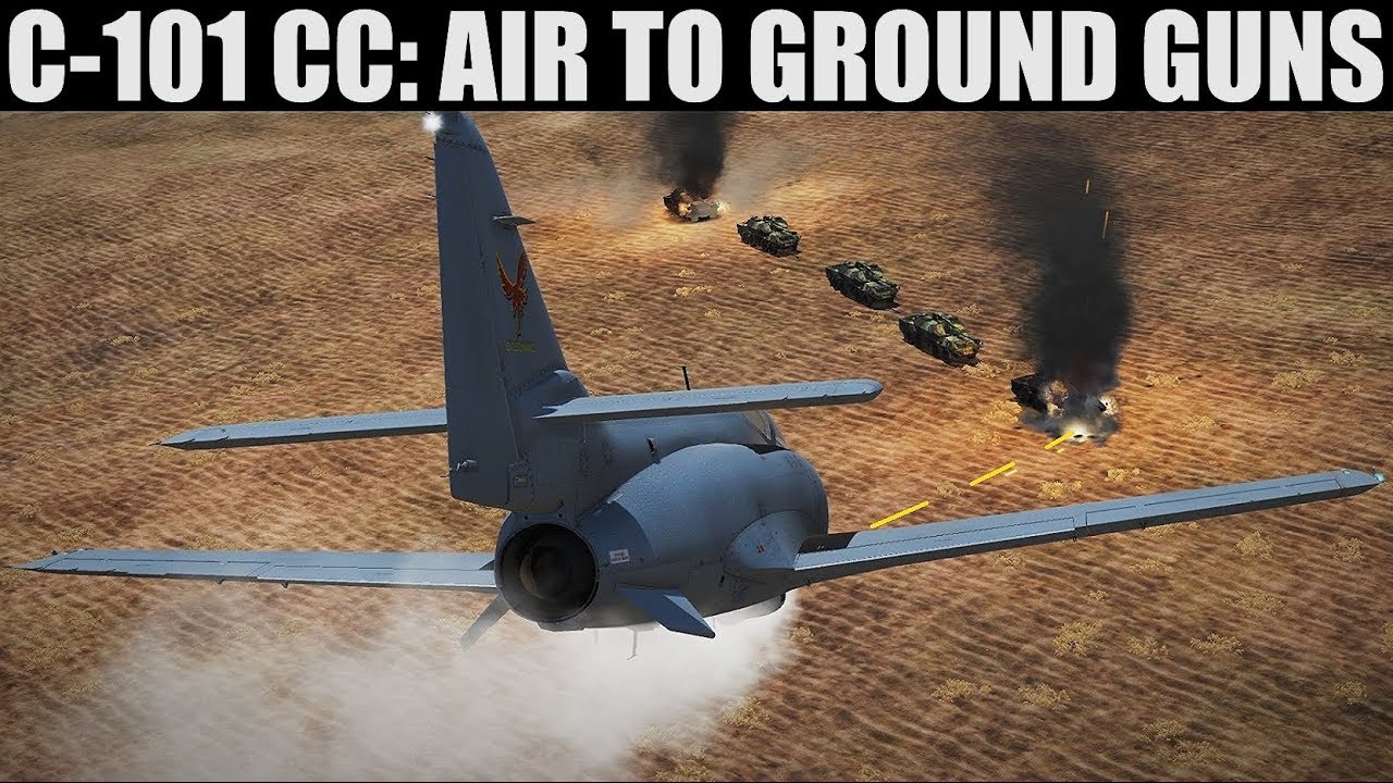 C-101CC Aviojet: Air To Ground Gunnery Tutorial | DCS WORLD - YouTube