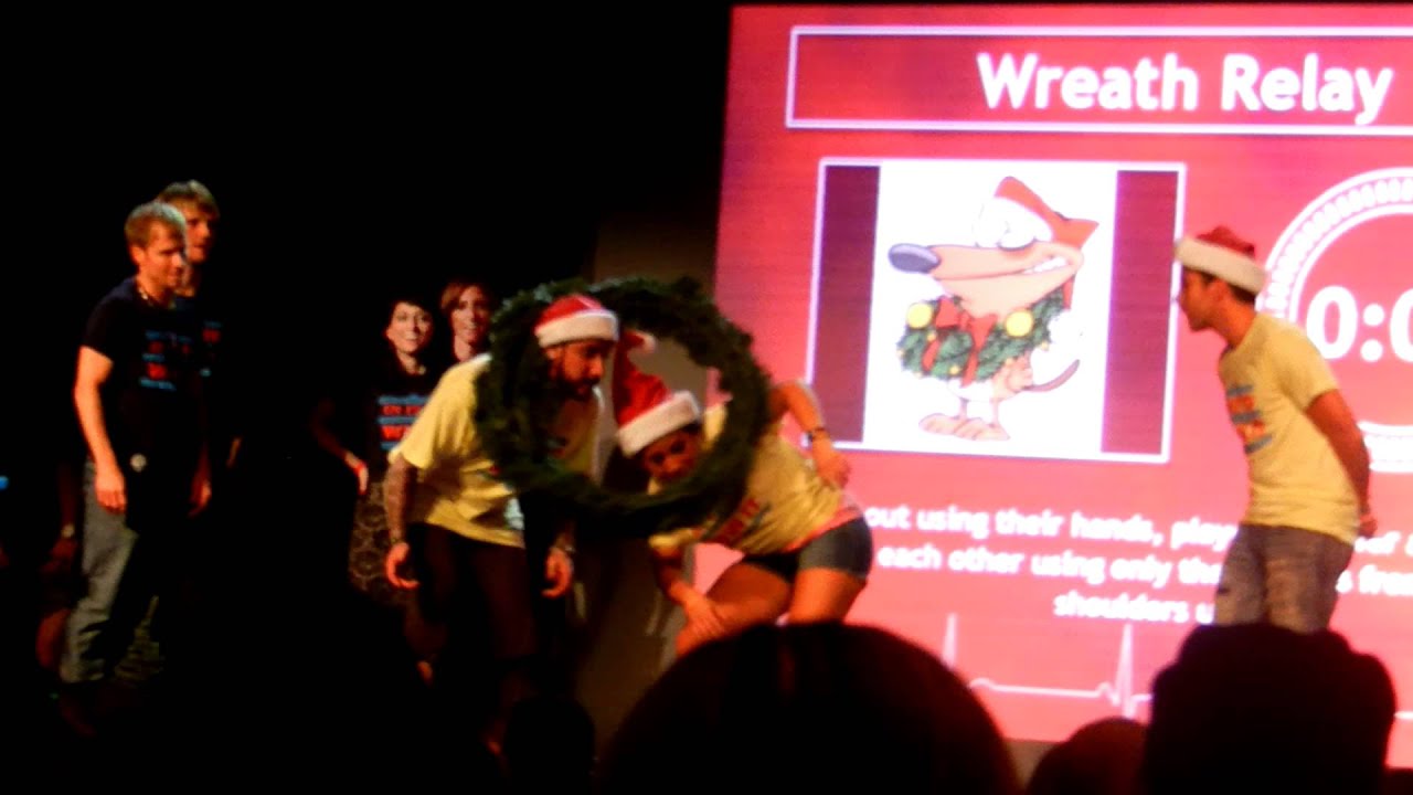 Yellow Team Wreath Relay (Group B) - BSB Cruise 2011 - YouTube