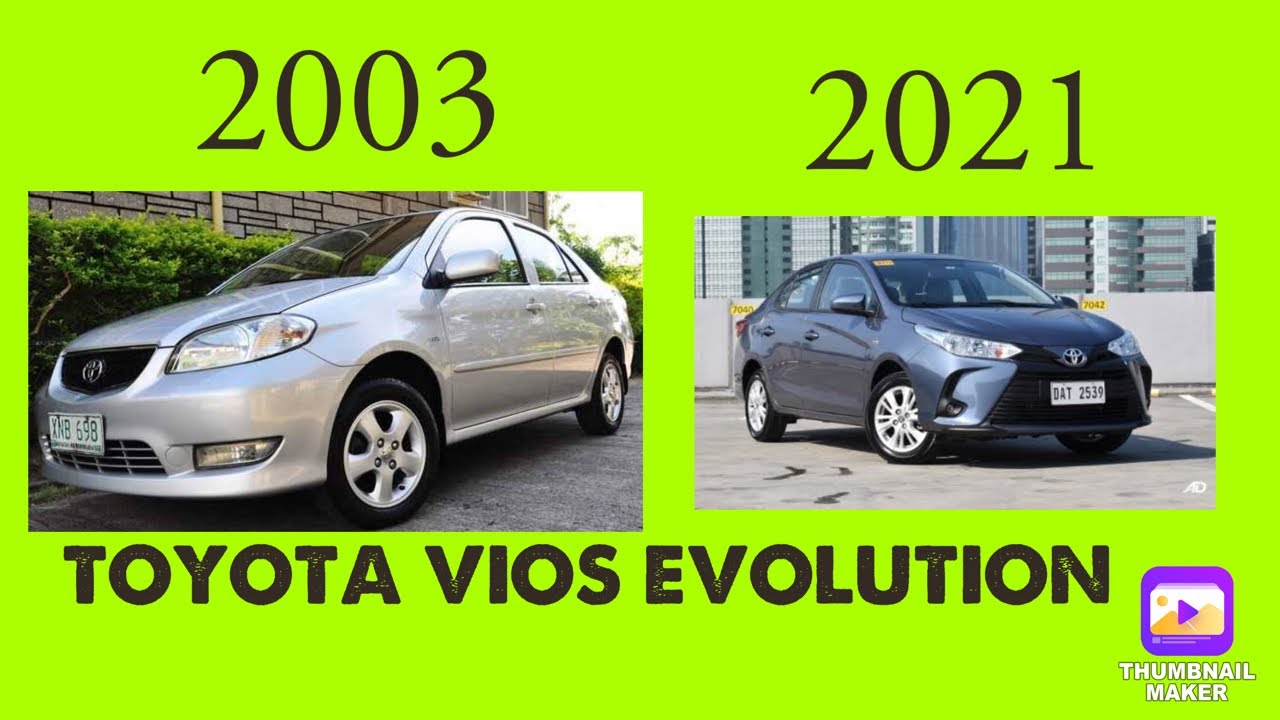 Toyota Vios Evolution 2003-2021 - YouTube