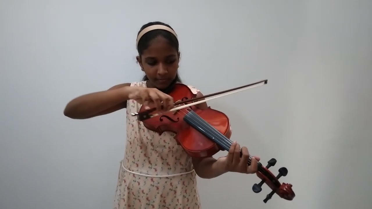Hanthana sihinaya - Violin cover by Chenuthi -Harmony School of Music ...