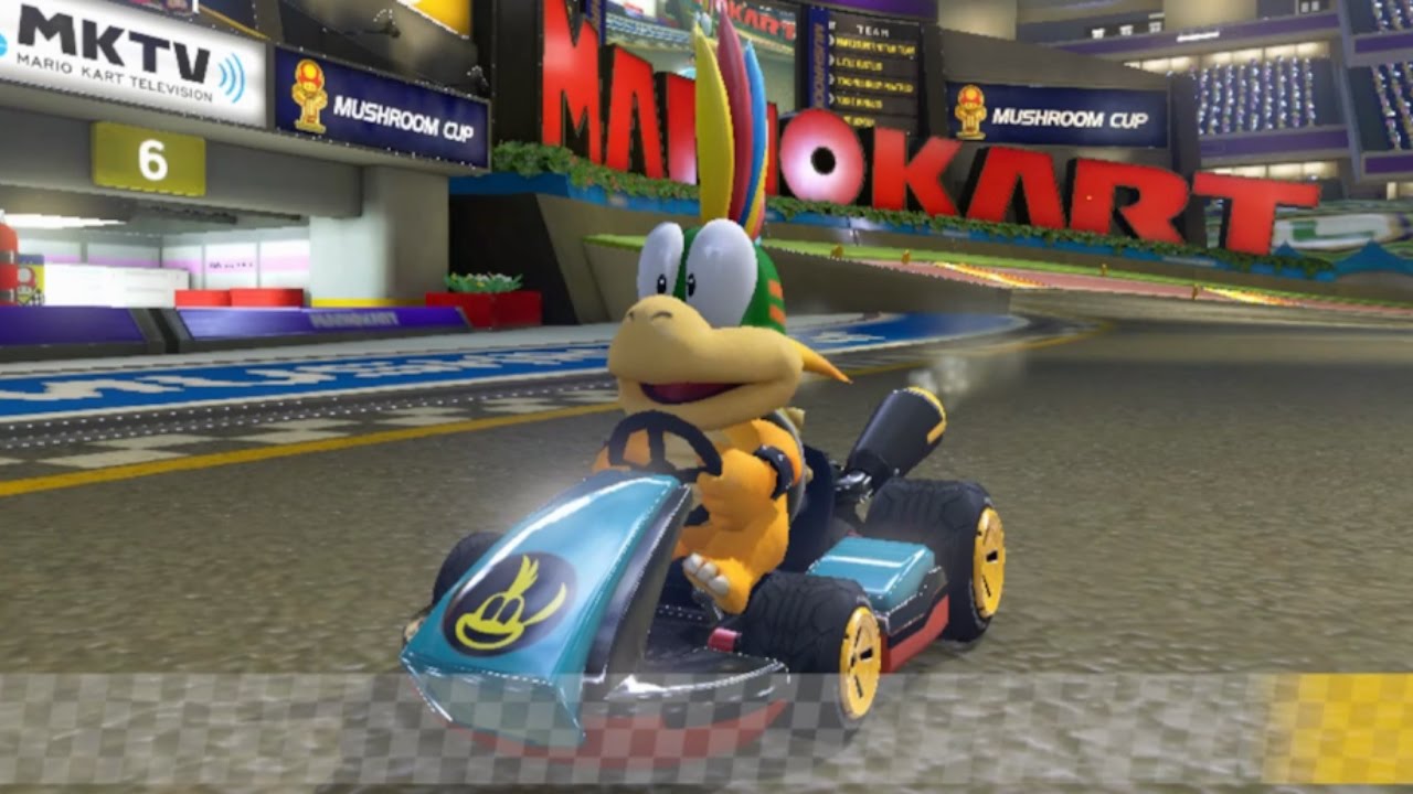 Mario Kart 8 Lemmy Gameplay HD - YouTube
