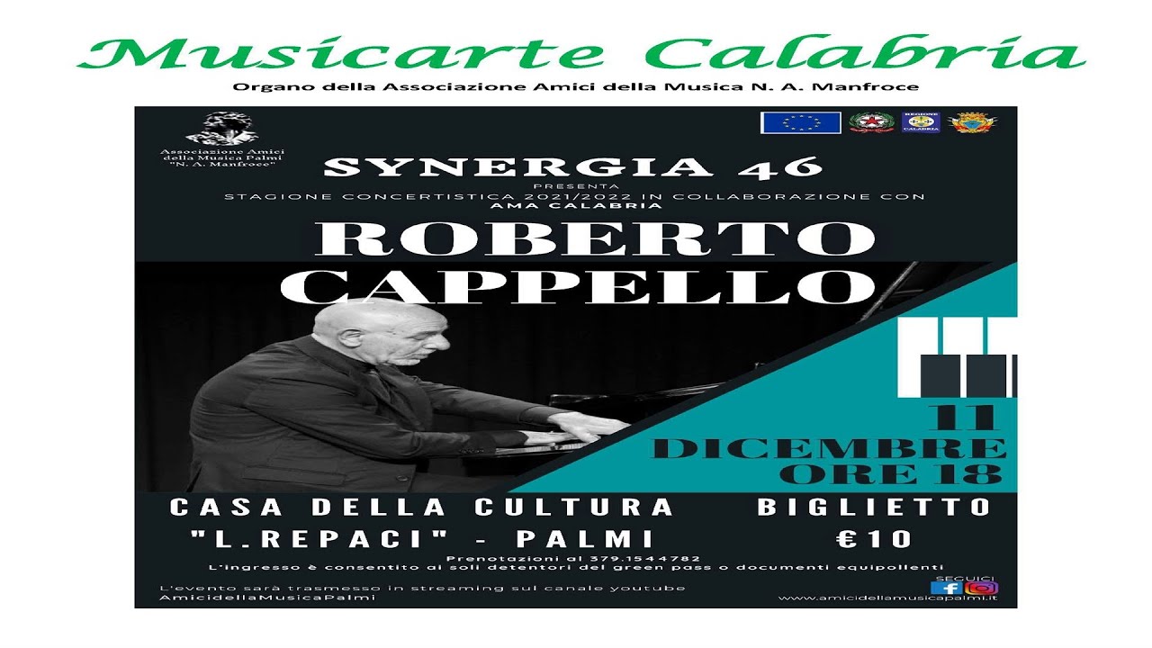 Roberto Cappello "Pianoforte" - YouTube