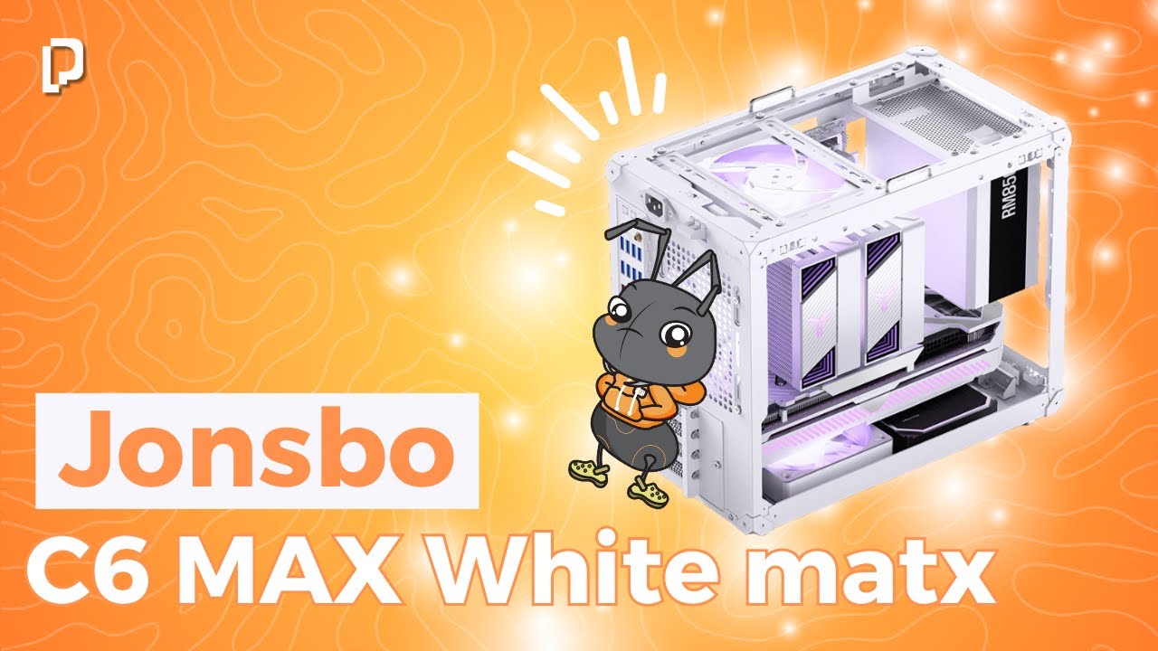 Jonsbo C6 Max mATX - YouTube