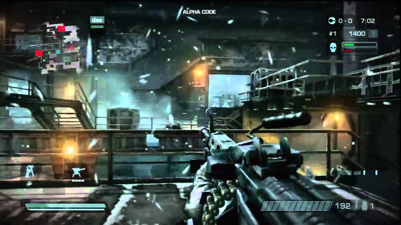 Killzone 3 Multiplayer Gameplay Alpha Code Bodycount - YouTube