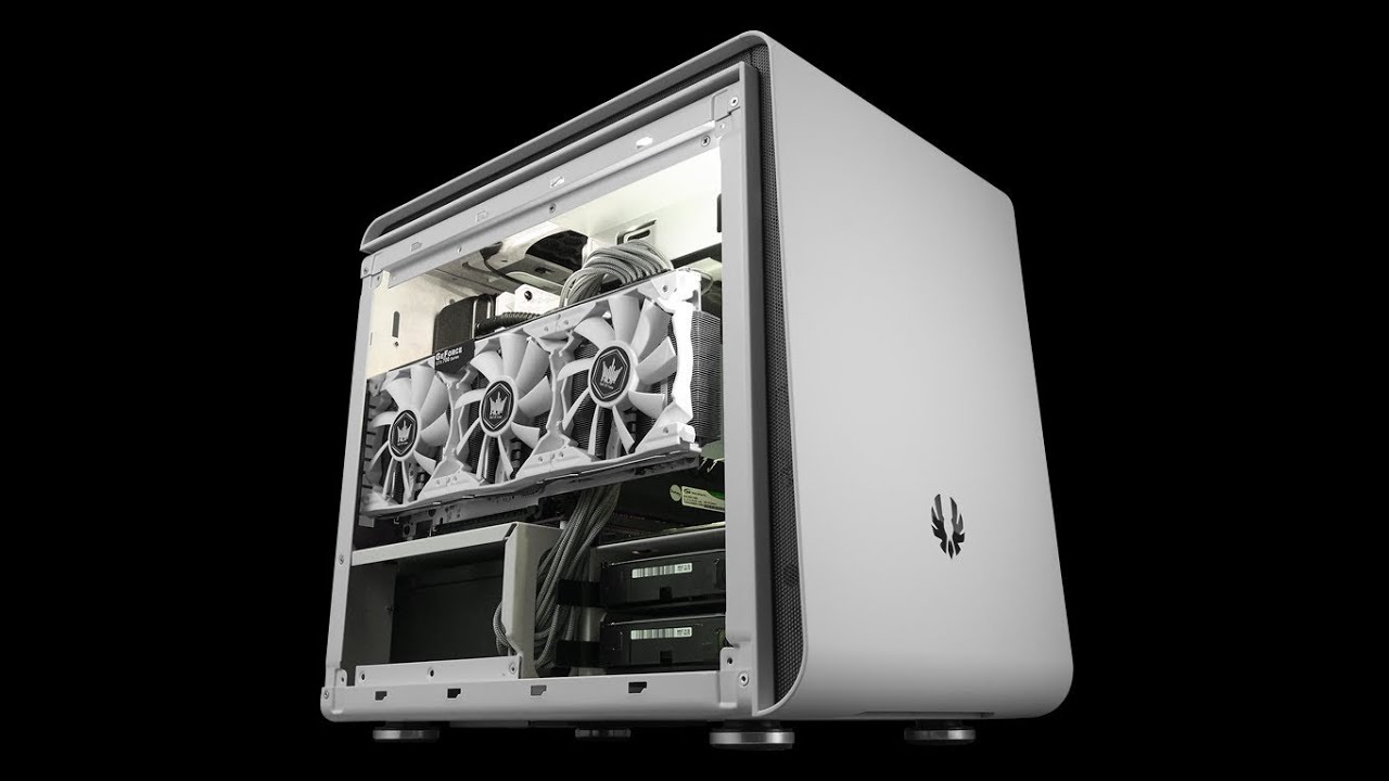 The Bitfenix Phenom mini ITX compact case review - YouTube