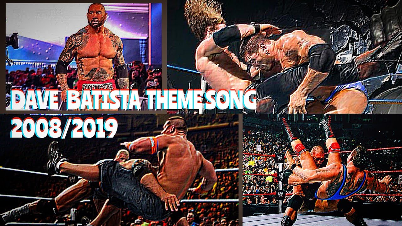 Dave Batista theme song 2008 - 2019 : " I WALK ALONE " 1080P - YouTube