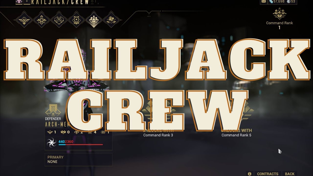 Warframe - Railjack Crew Guide - YouTube