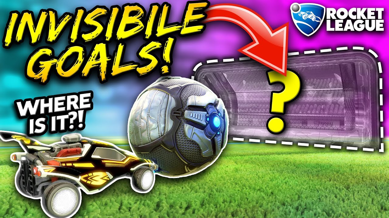 Rocket League, but you have to FIND THE GOAL - YouTube