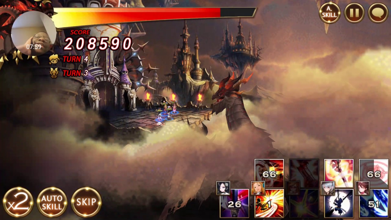 Seven Knights. Raid with SFV Karin. - YouTube