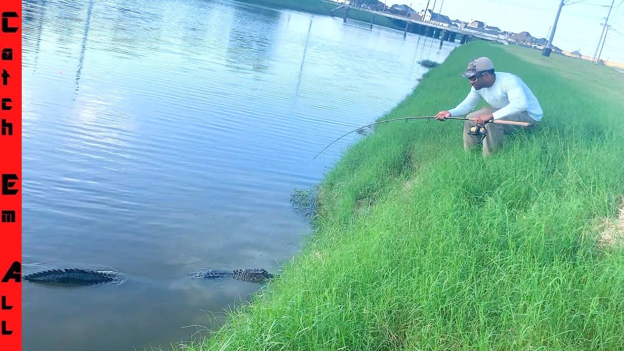 ALLIGATOR FISHING Gone WRONG! - YouTube