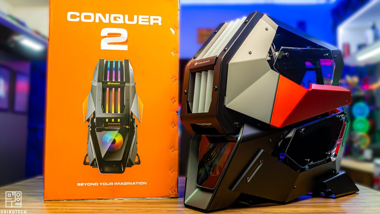Gabinete Conquer 2 da Cougar Full Tower, diferente de tudo que você já ...