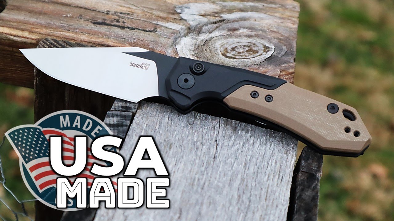 New Knives Unleashed: Best Kershaw Automatic Knife Yet?! | Atlantic ...