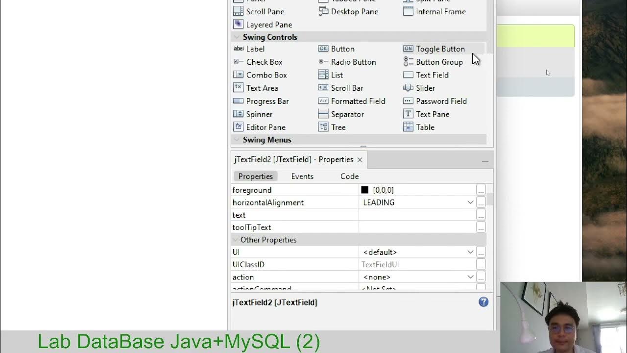 Java NetBeans connect mySQL DataBase part 2/3 - YouTube