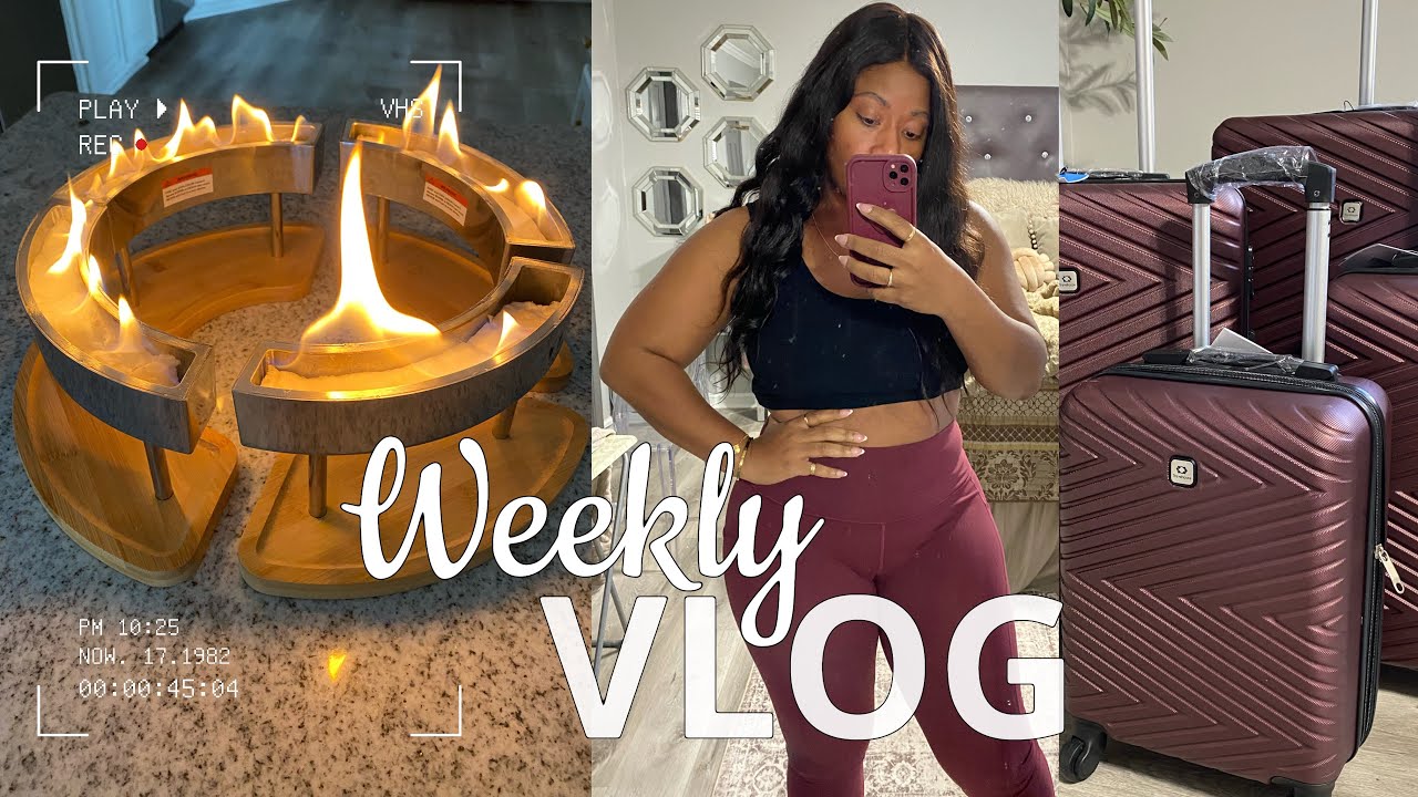 VLOG | TJ Maxx Shopping, Cool Sculpt Machine, 4pc Luggage Set + Table ...