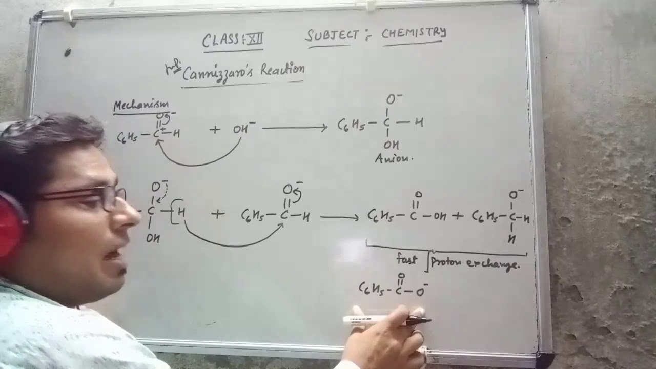Class-12 Chemistry Ch-Aldehyde,Ketone Topic-cannizaro reaction ...