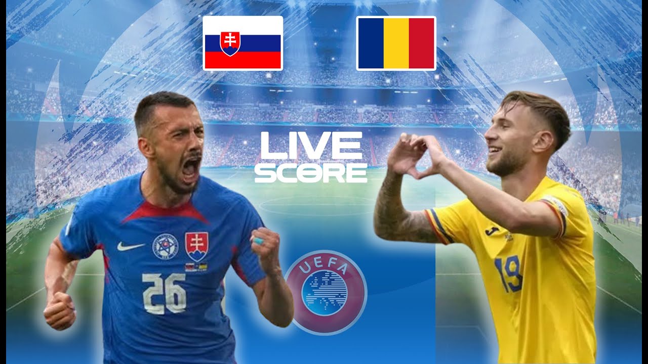 🔴 LIVE : SLOWAKIA VS RUMANIA | UEFA EURO 2024 - YouTube