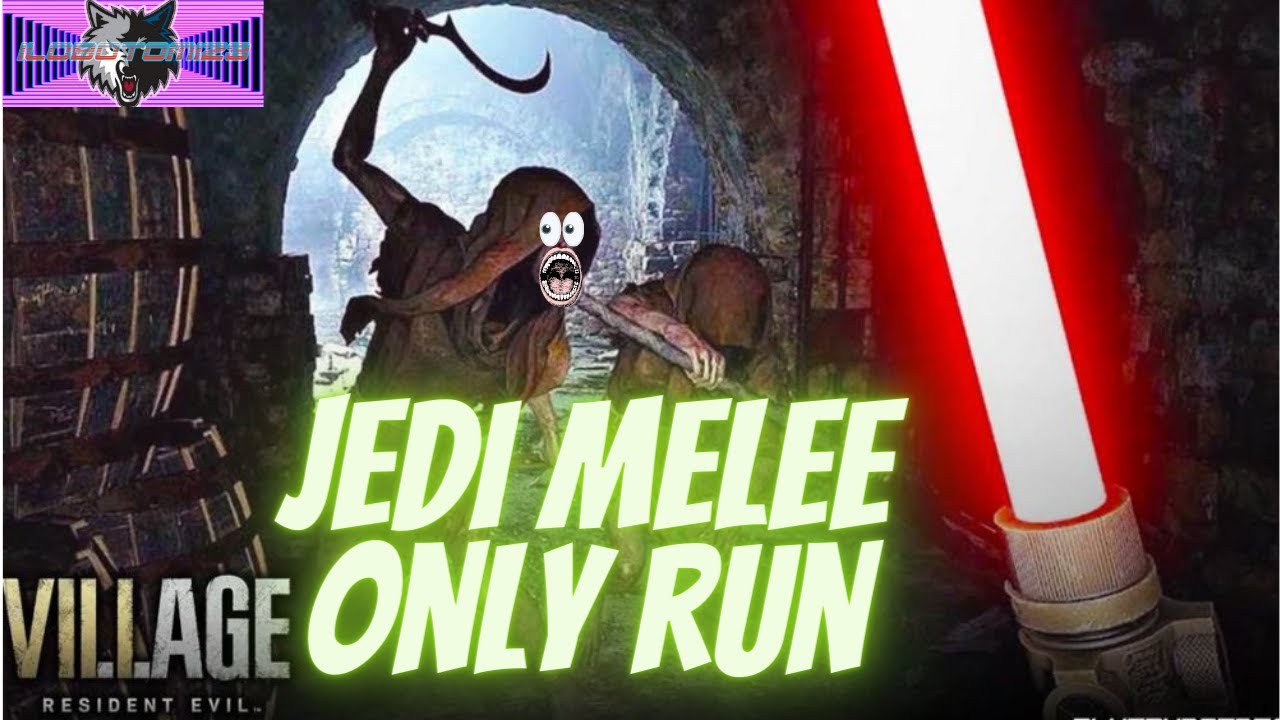 Resident Evil Village Melee Only Run- Lightsaber ( LZ Answerer) - YouTube
