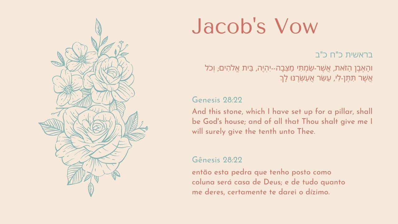 Jacob's Vow - YouTube