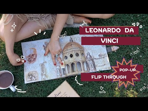 Leonardo da Vinci Pop-Up Books flip through | Best Books for Kids ...