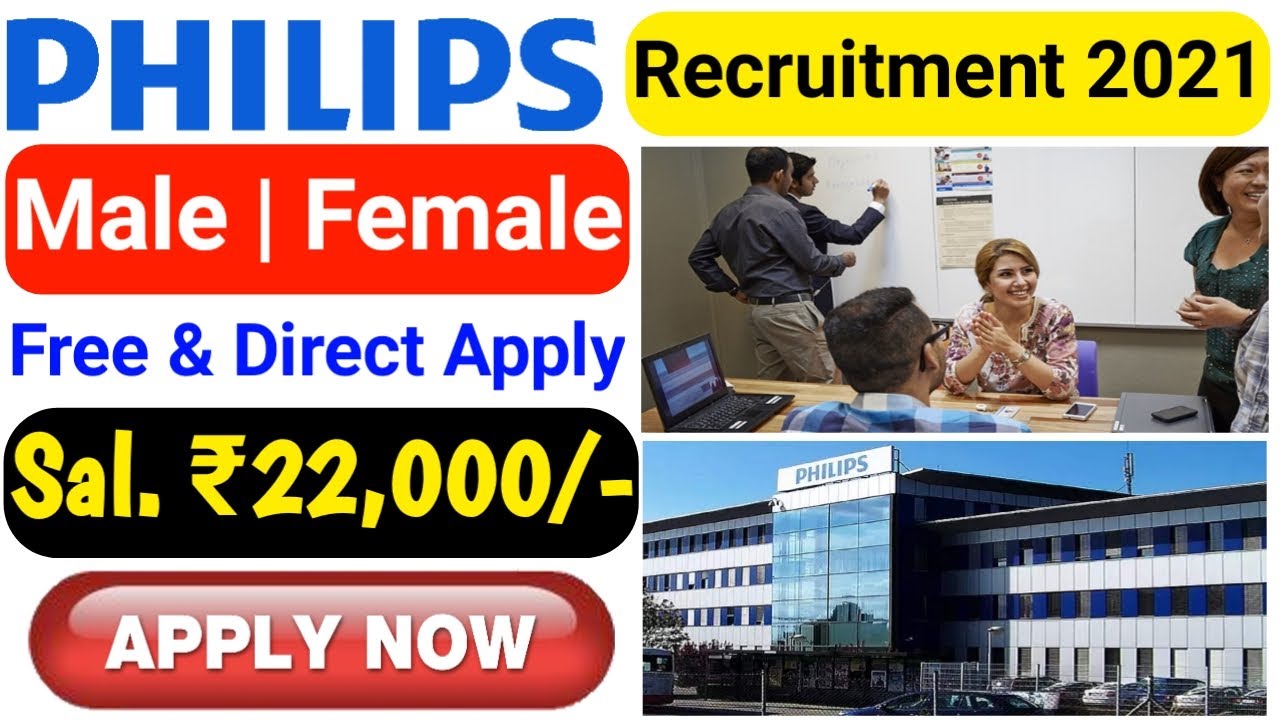 Philips Recruitment 2021 | Full & Part Time | Philips India Job Vacancy ...