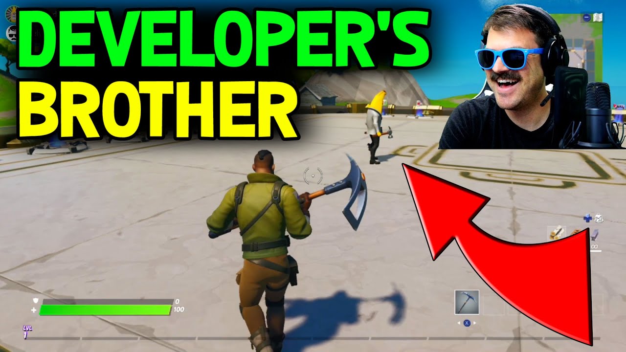 Fortnite- Developer's Brother Mustard Plays Teaches Me to Play Fortnite ...