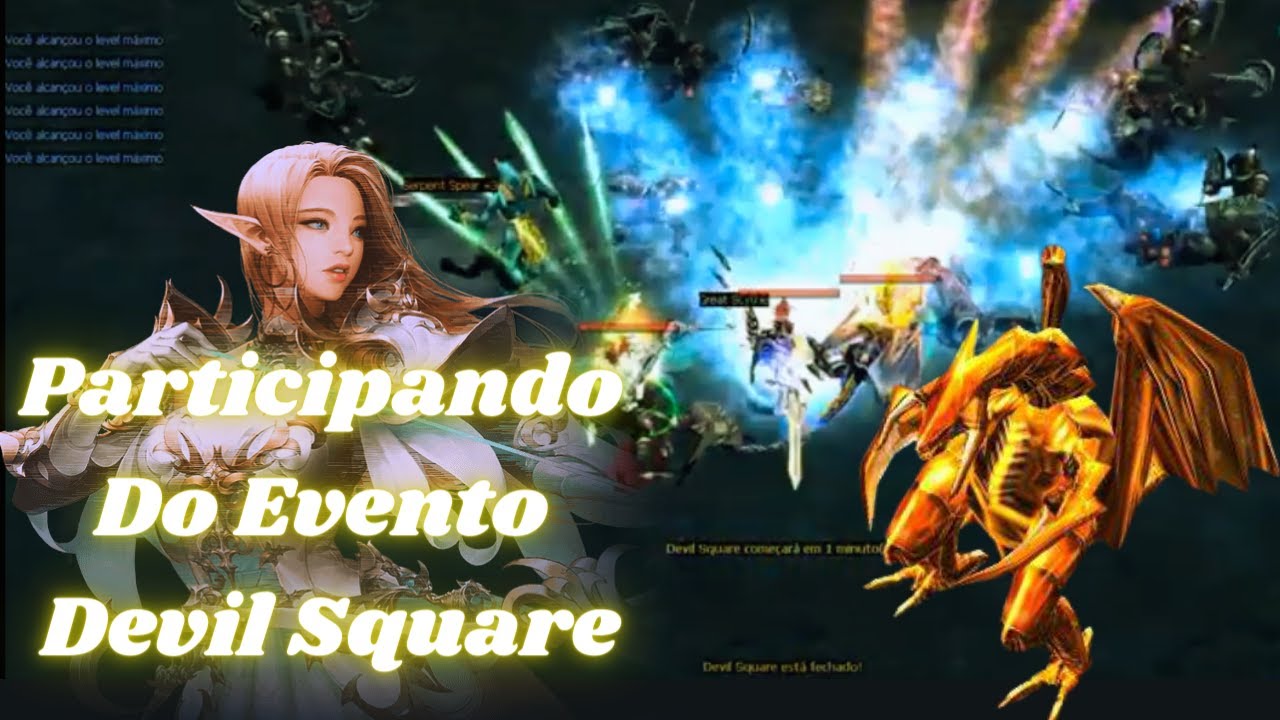 Live MUCABRASIL Vamos Jogar Evento Devil Square Nivel +2 Será que vai ser bom? ou será que não ...