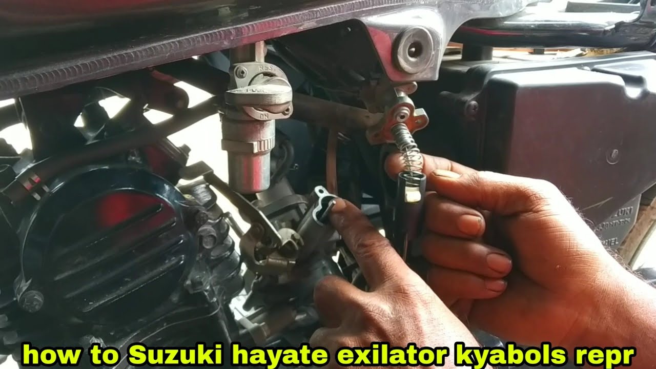 how to Suzuki hayate exilator kyabols repr - YouTube
