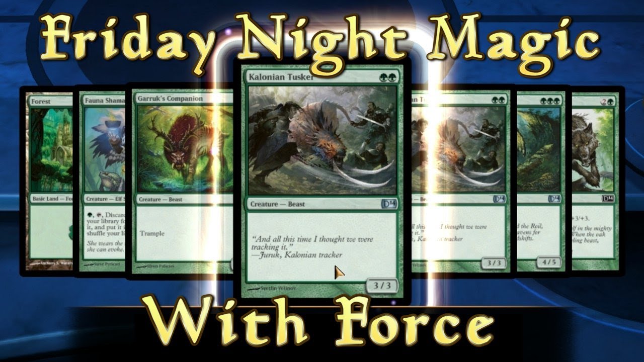 FNM with Force - Crux of the Issue (MTG Duels 2014 Multiplayer) - YouTube