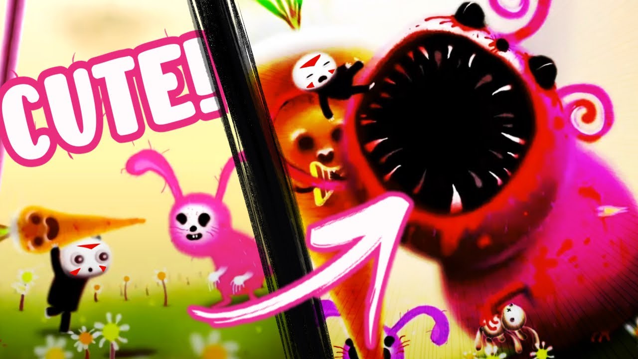 EVIL RABBITS EVERYWHERE - Happy Game - Ep. 2 - YouTube