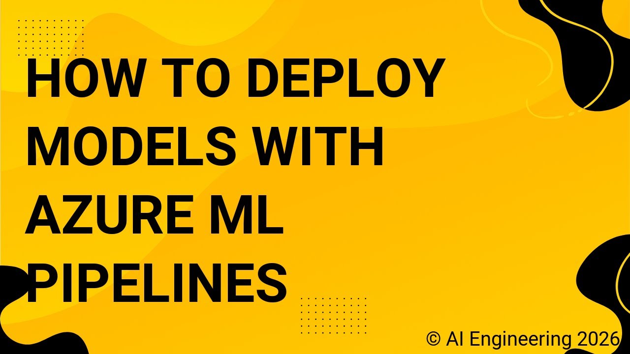 How to Deploy Models with Azure ML Pipelines - YouTube