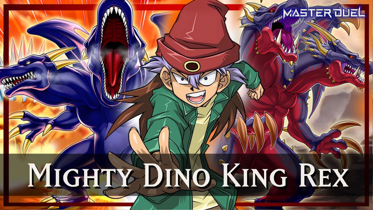 Mighty Dino King Rex Deck|Yu-Gi-Oh! Master Duel - YouTube