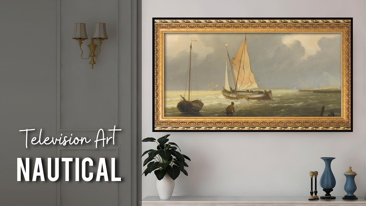 Nautical Vintage TV Art | Turn your TV into Art | Subscribe Now For All ...